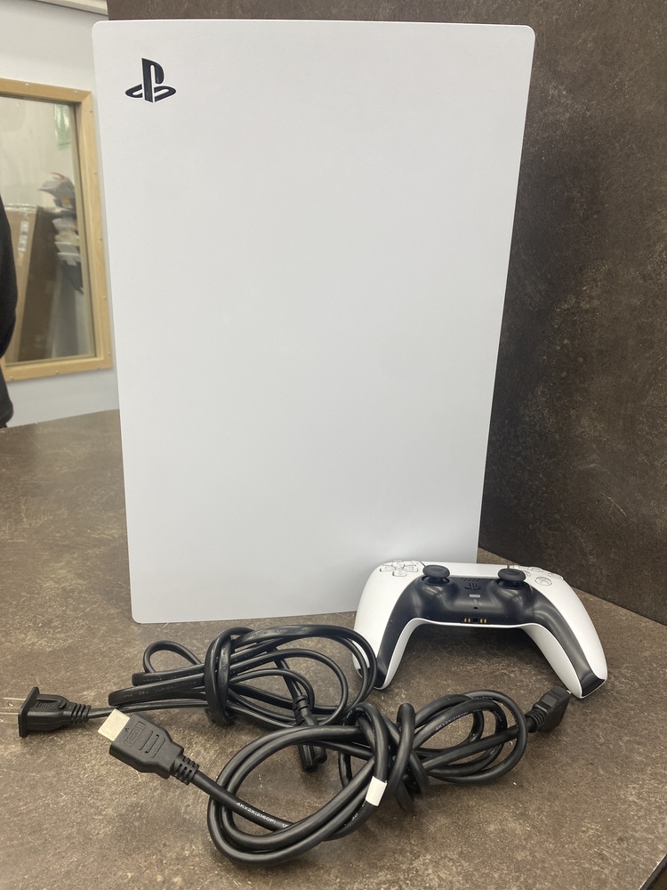 SONY PS5 PLAYSTATION 5 DISC EDITION WITH 1 CONTROLLER, HDMI, POWER CORD ...