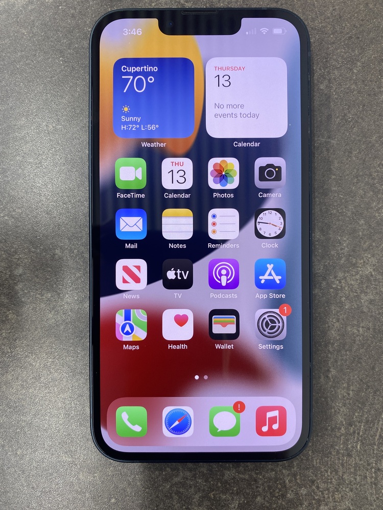 APPLE IPHONE 13 SMART PHONE 256 GB VERIZON - MIDNIGHT NO SIM ...