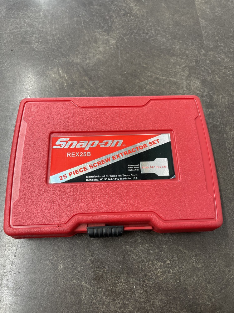 Snap-On REX25B 25-PIECE SCREW EXTRACTOR SET | Lambert Pawn Shop