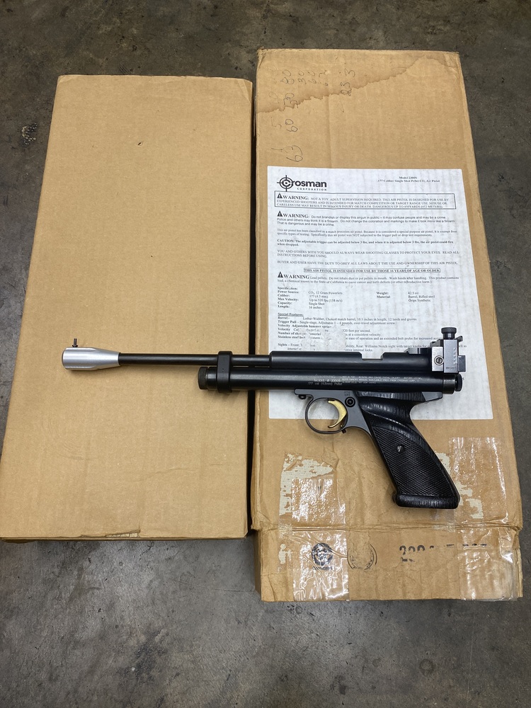CROSMAN 2300S AIR PISTOL CO2 .177 4.5MM PELLET IN ORIGINAL BOX ...