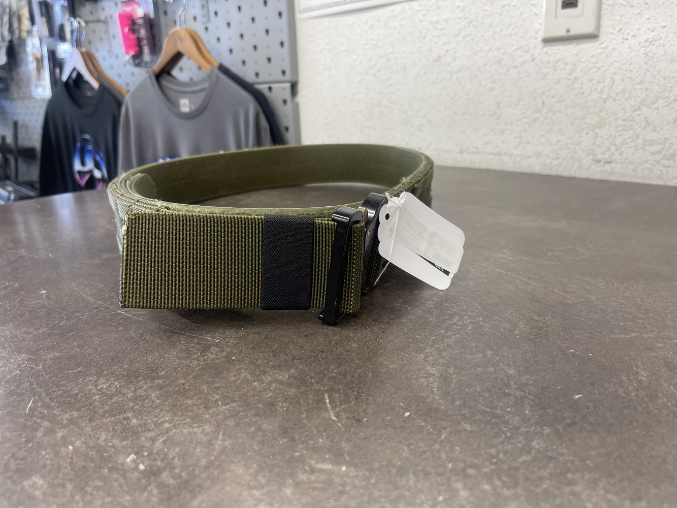 SAFE LIFE DEFENSE TACTICAL BELT GREEN | Lambert Pawn Shop