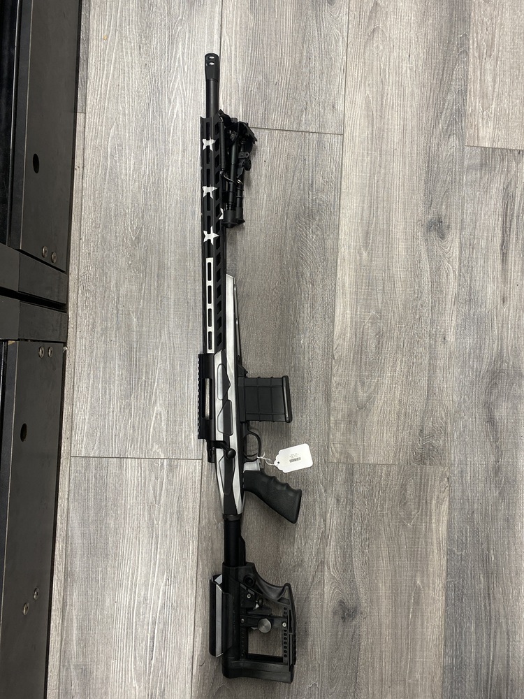 Howa 1500 HCR American Flag Grayscale Cerakote Bolt Action Rifle 308 ...