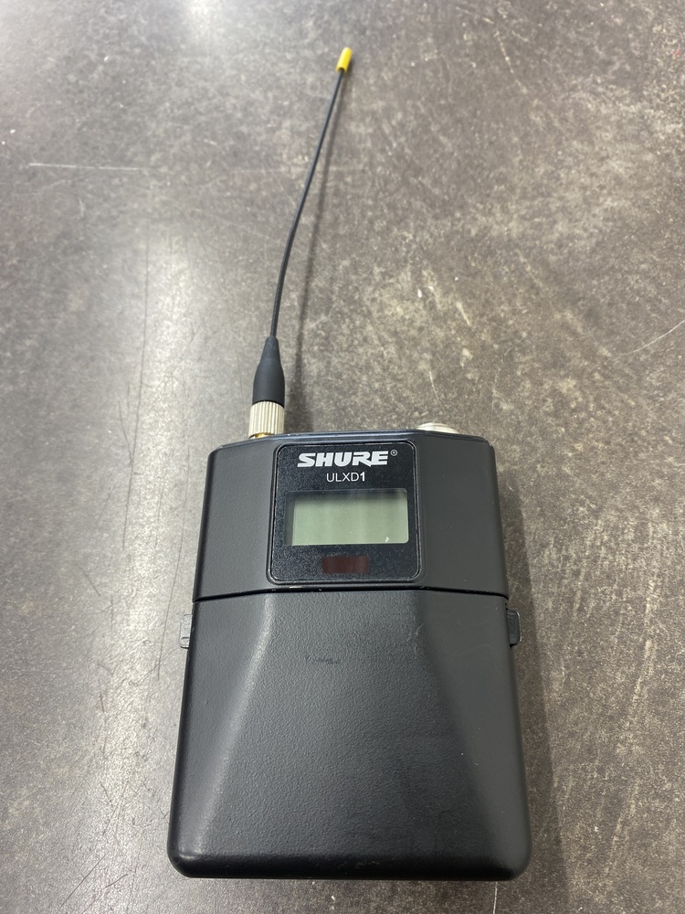 SHURE ULXD1 G50 DYNAMIC WIRELESS TRANSMITTER 470-534 MHz WITH ANTENNA ...