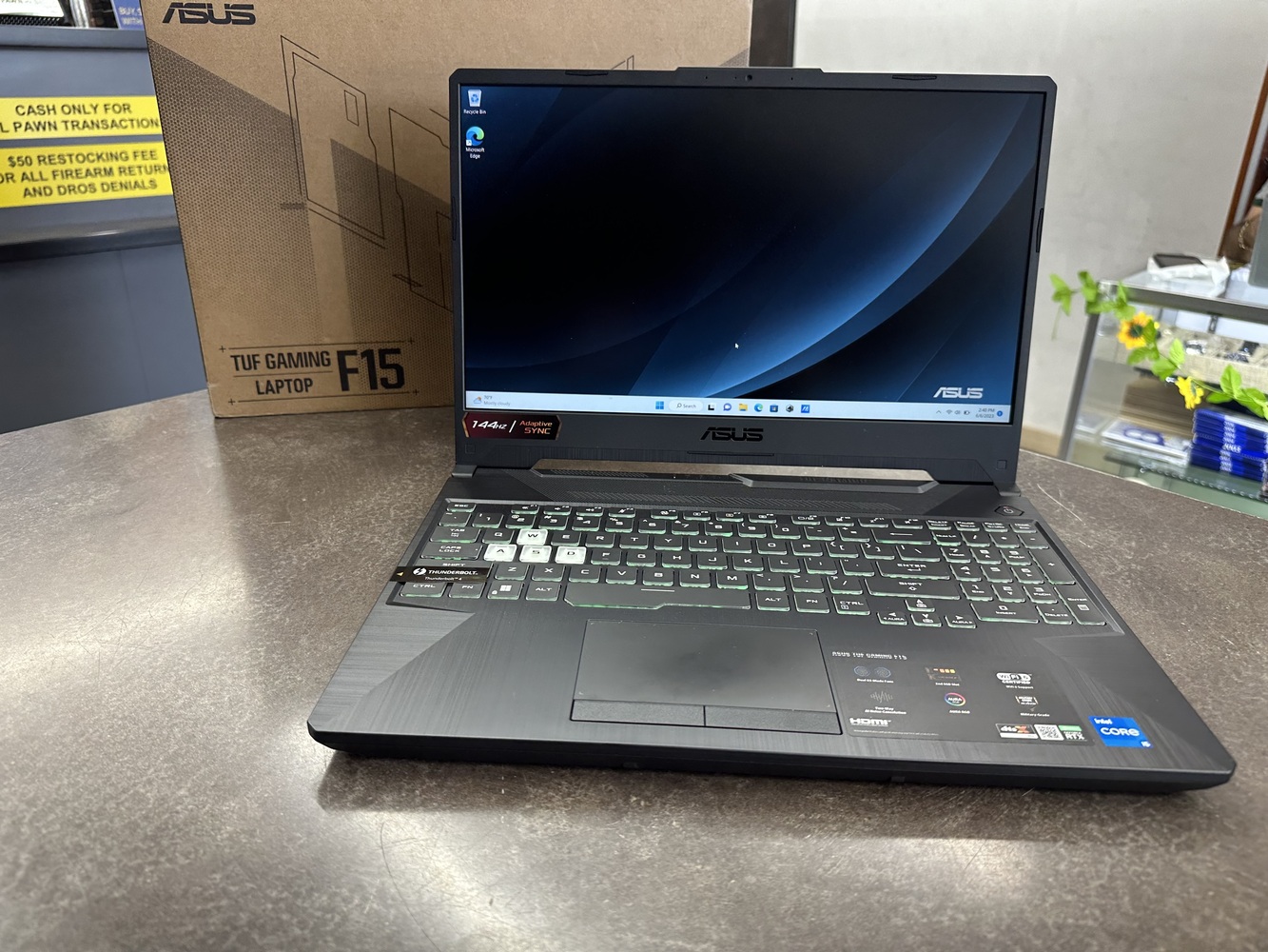 Asus TUF Gaming Laptop Model FX506H | Lambert Pawn Shop