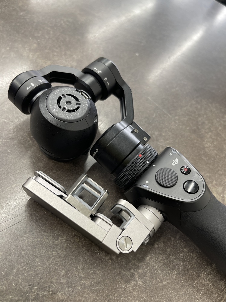 DJI OSMO OM160 HANDHELD GIZMO GIMBAL WITH ZENMUSE X3 ZOOM 4K CAMERA ...