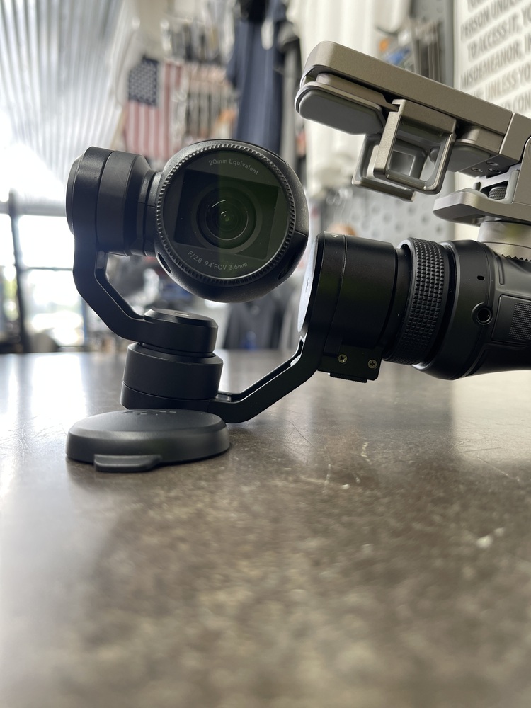 DJI OSMO OM160 HANDHELD GIZMO GIMBAL WITH ZENMUSE X3 ZOOM 4K CAMERA ...