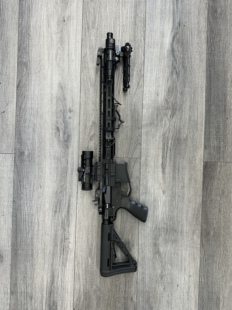JUGGERNAUT TACTICAL JTE-15 AR15 w Vortex Spitfire Red Dot + Crimson ...