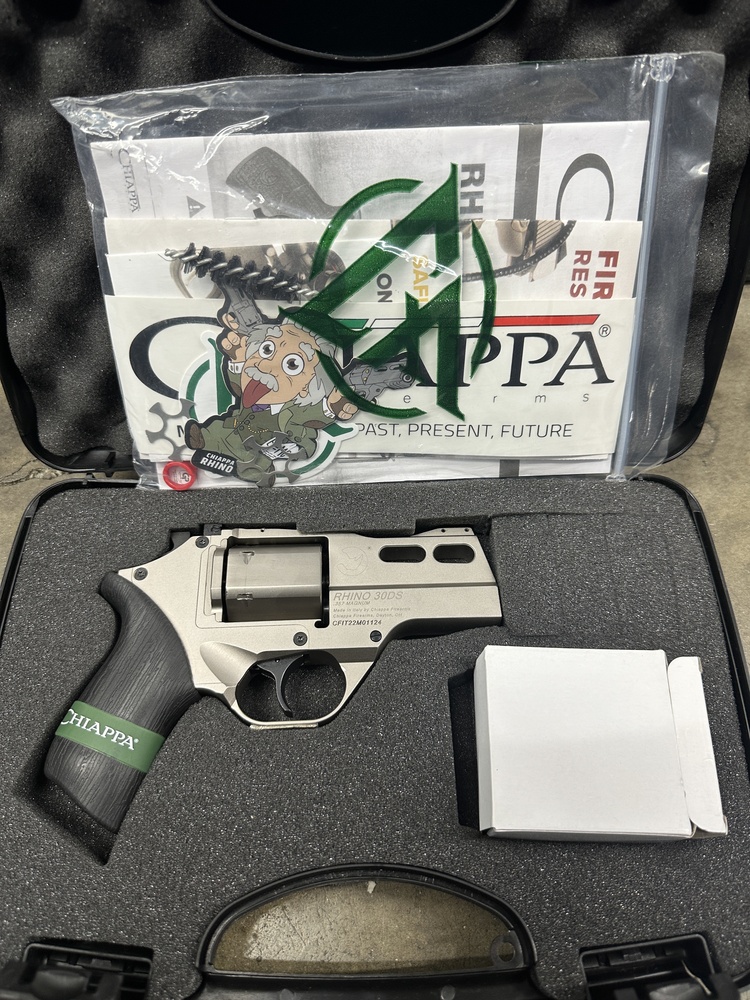 Chiappa Rhino 30DS .357 Mag Revolver SAO CA Compliant 3 inch Barrel ...