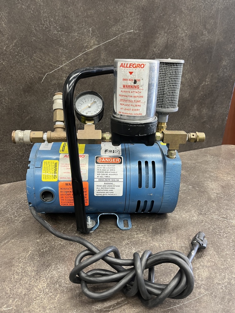 ALLEGRO A300 AIR PUMP MOTOR AMBIENT AIR PUMP 1/4 MOTOR | Lambert Pawn Shop