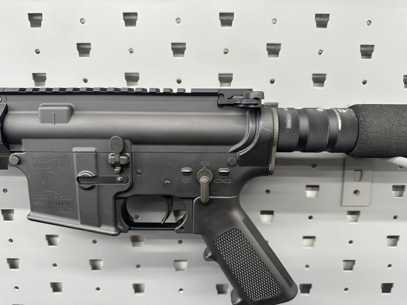 Franklin Armory CA7 5.56 Pistol 7.5 inch barrel sing shot | Lambert ...