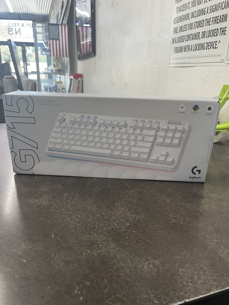 LOGITECH G715 TKL AURORA COLLECTION MECHANICAL RGB KEYBOARD BROWN ...