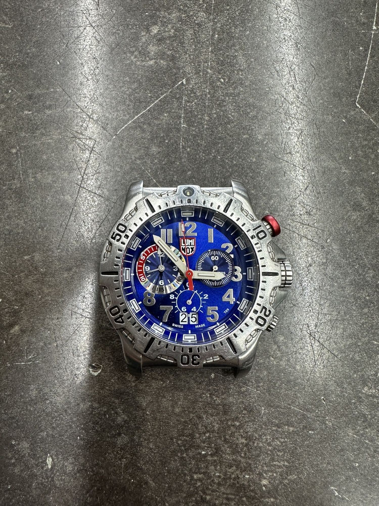 LUMINOX 8150/8350 SWISS MADE STAINLESS STEEL CHRONOGRAPH QUARTZ WATCH ...