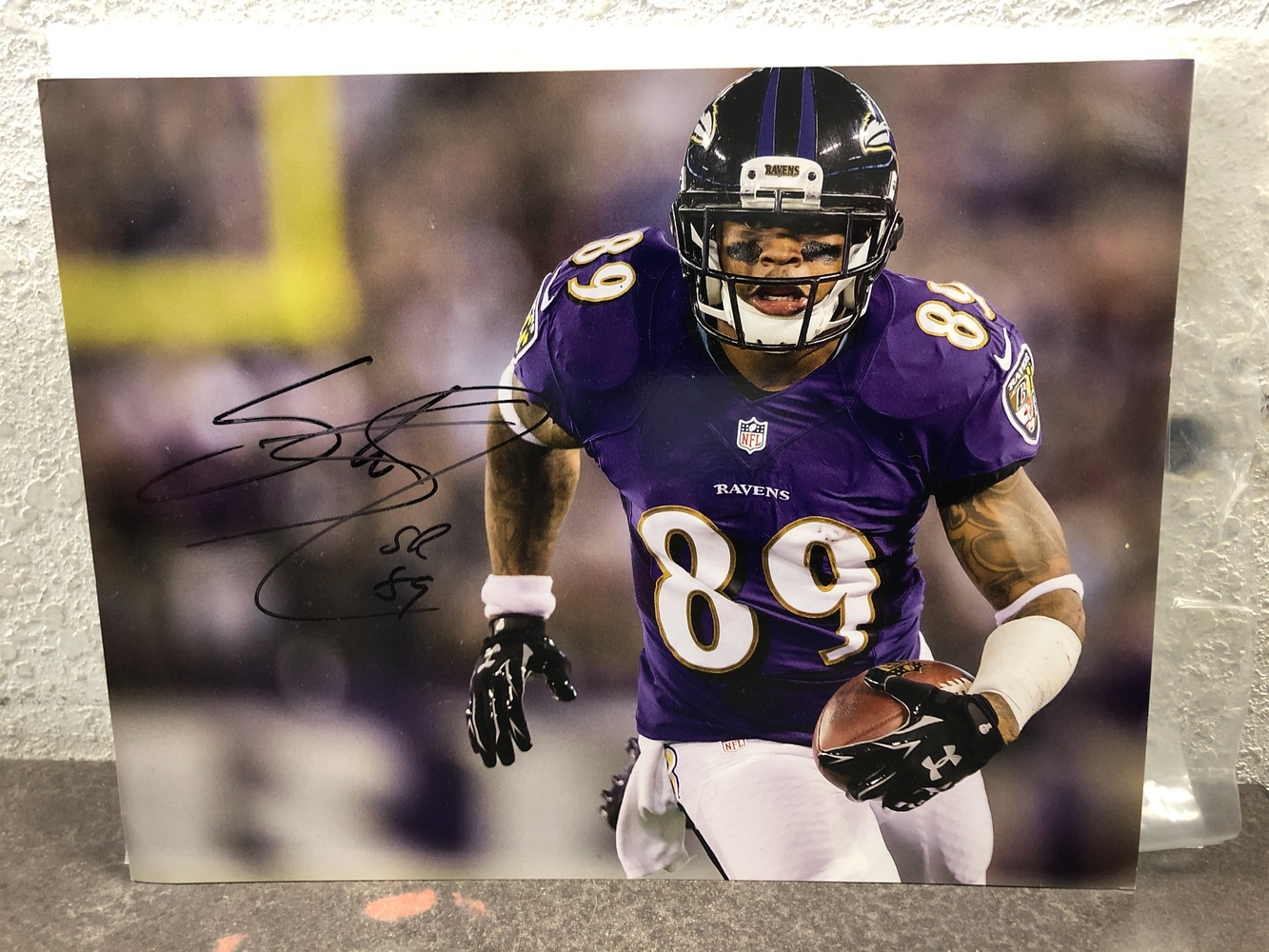 STEVE SMITH SR. AUTOGRAPHED PHOTO (2014-16) BALTIMORE RAVENS ...
