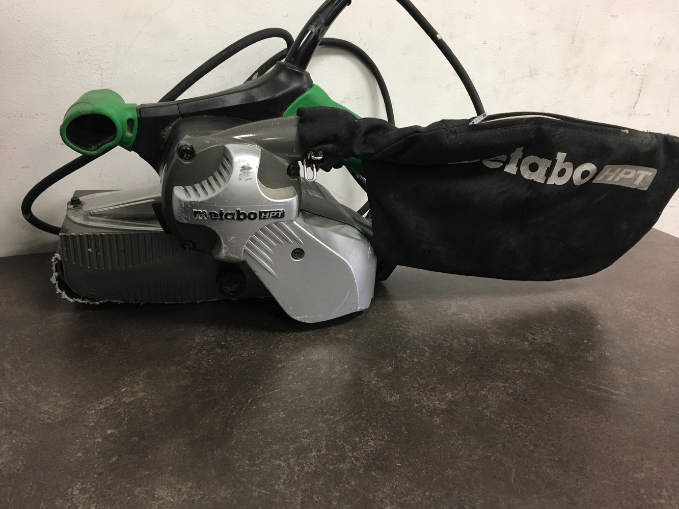 METABO SB8V2 GREEN CORDED ELECTRIC BELT SANDER | Lambert Pawn Shop