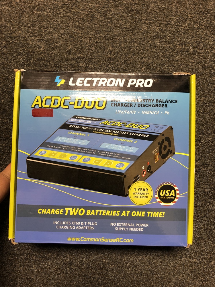 LECTRON PRO AC/DC-DUO MULTI CHEM BALANCE CHARGER/ DISCHARGER | Lambert ...
