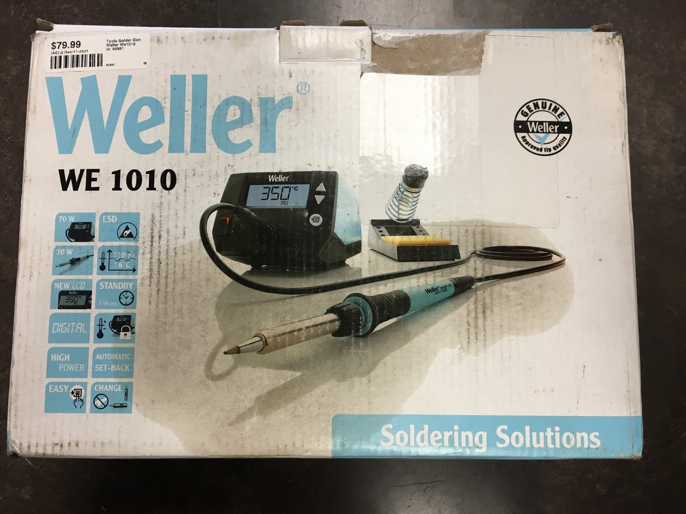 WELLER WE1010 SOLDERING SOLUTIONS SOLDERING KIT | Lambert Pawn Shop