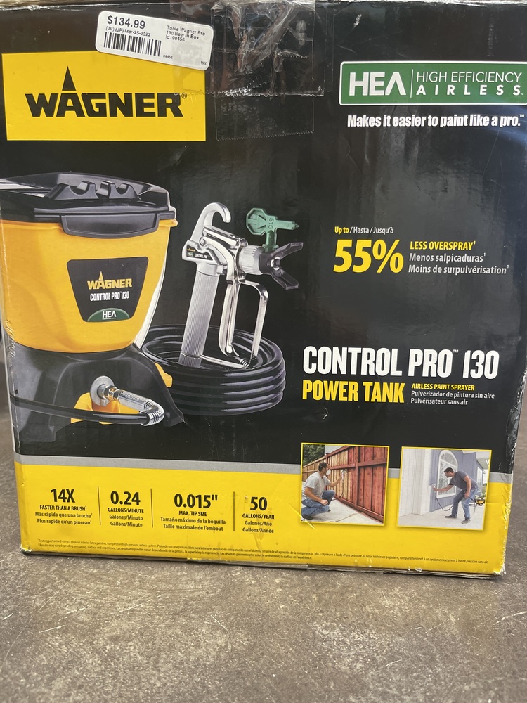 WAGNER CONTROL PRO 130 POWER TANK AIRLESS PAINT SPRAYER | Lambert Pawn Shop